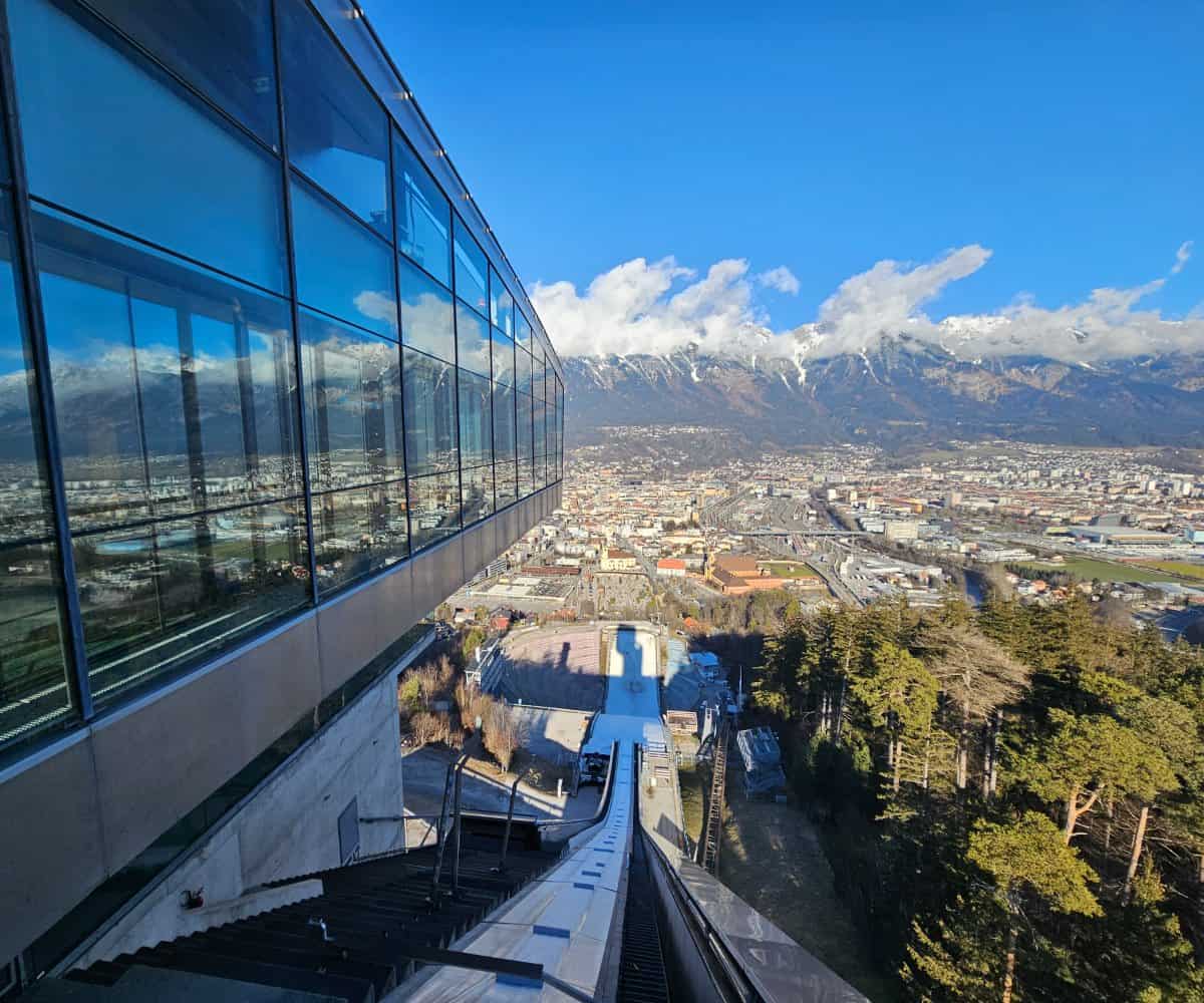 Bergisel Ski Jump - what to expect - A Luxury Travel Blog
